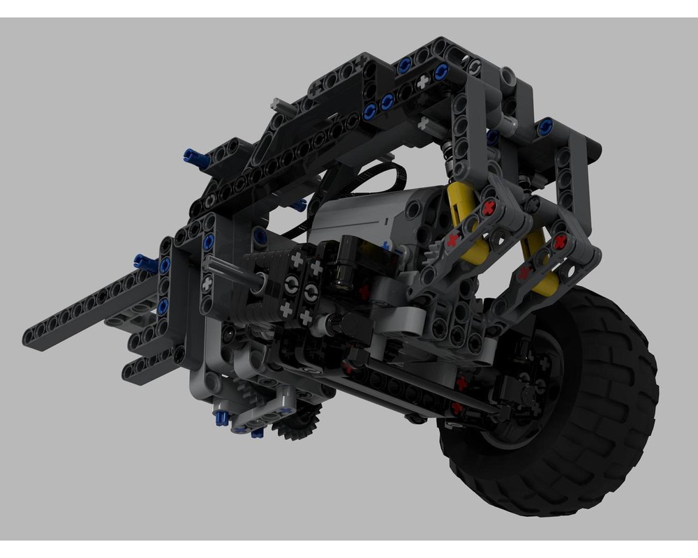 LEGO MOC All-Terrain (Offroad) Truck Type2 Red Remote Controlled by ...
