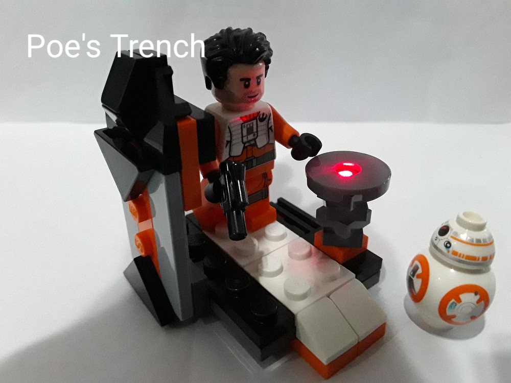 LEGO MOC Poe's Trench by Noob Builds Lego | Rebrickable - Build with LEGO