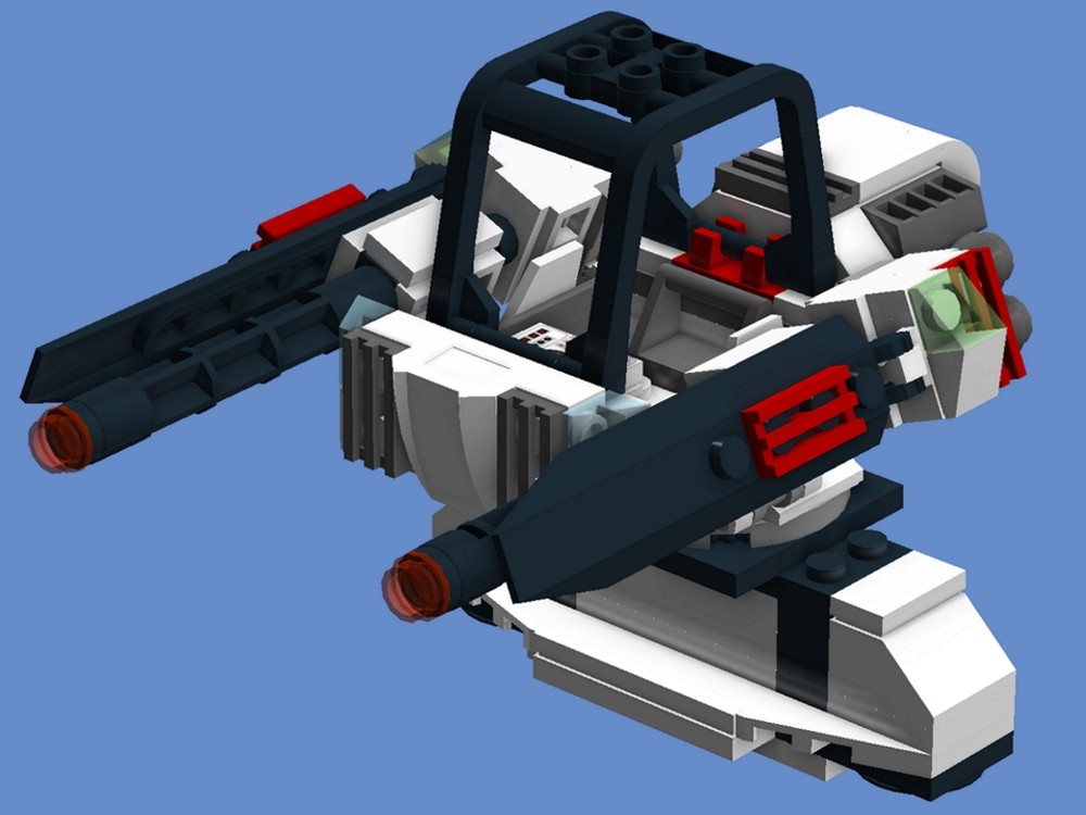 Lego Moc Defence Turret By Bassdj Rebrickable Build With Lego