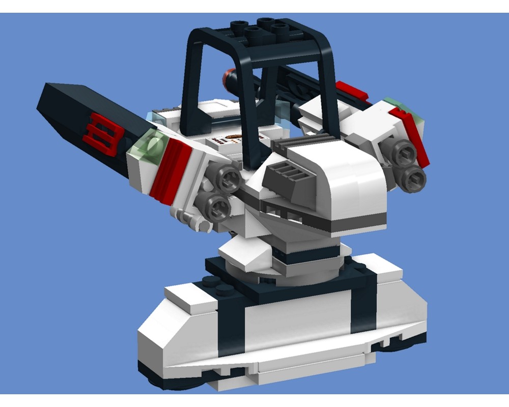 LEGO MOC Defence turret by bassdj | Rebrickable - Build with LEGO