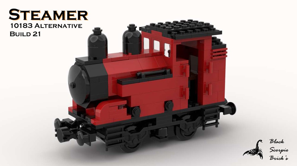 LEGO MOC Steamer 21 by BsBrix | Rebrickable - Build with LEGO