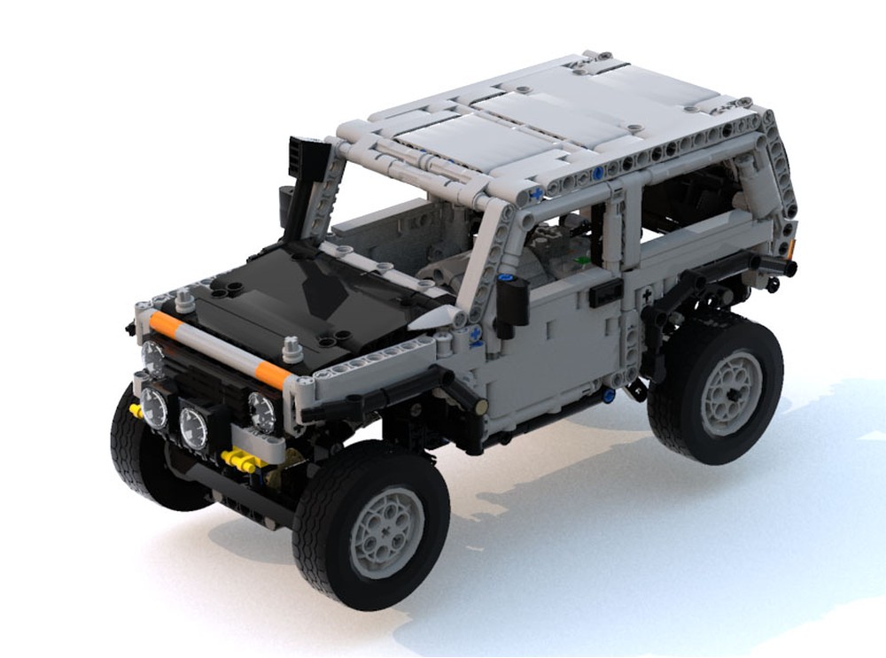LEGO MOC [LXF] RC Niva 4×4 by Horcikdesigns | Rebrickable - Build with LEGO