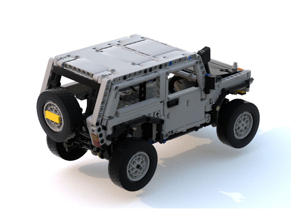 LEGO MOC [LXF] RC Niva 4×4 by Horcikdesigns | Rebrickable - Build with LEGO