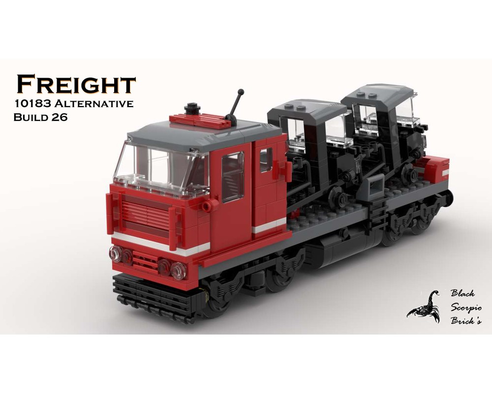 LEGO MOC Freight 26 by BsBrix | Rebrickable - Build with LEGO