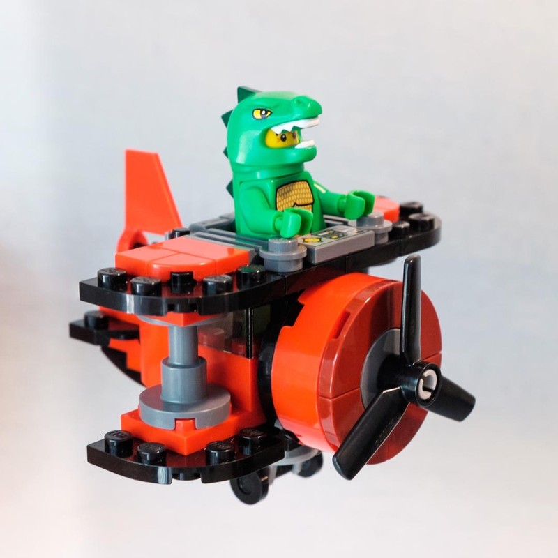 LEGO MOC Dinoplane by zaru_soba | Rebrickable - Build with LEGO