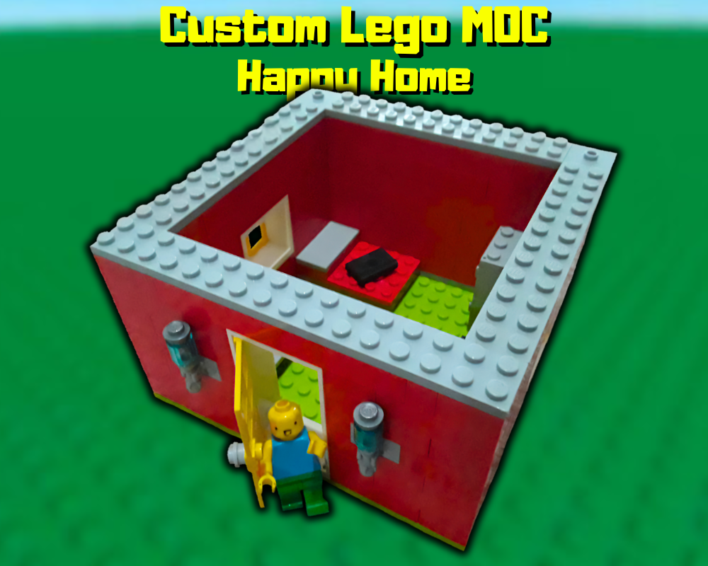 Lego Moc Happy Home By Noob Builds Rebrickable Build With Lego
