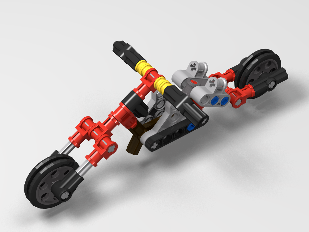 LEGO MOC small motorbike by z52c | Rebrickable - Build with LEGO