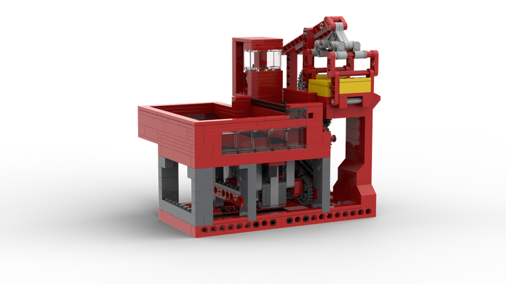 LEGO MOC Emmet's Crane - a GBC Module by Pinwheel | Rebrickable - Build ...