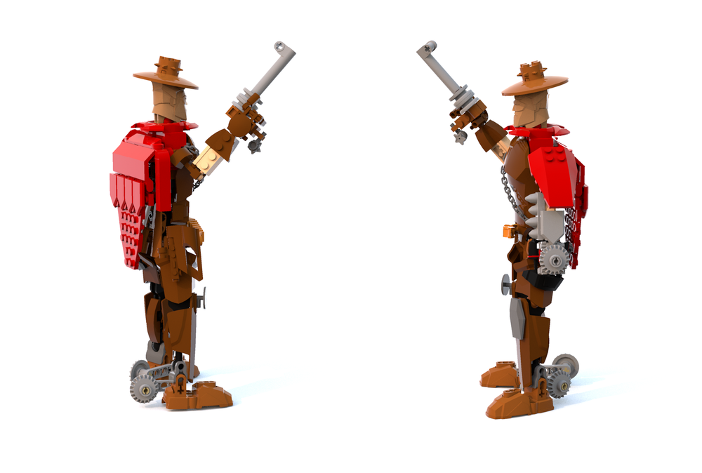 LEGO MOC Overwatch McCree by TechBrothers | Rebrickable - Build with LEGO