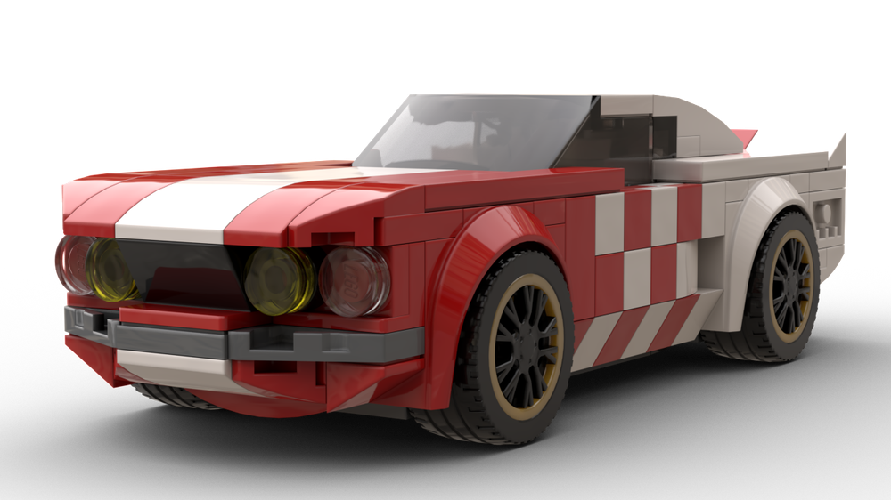 LEGO MOC SC 1969 Ford Mustang R/W Pattern by Fette_Fee | Rebrickable ...