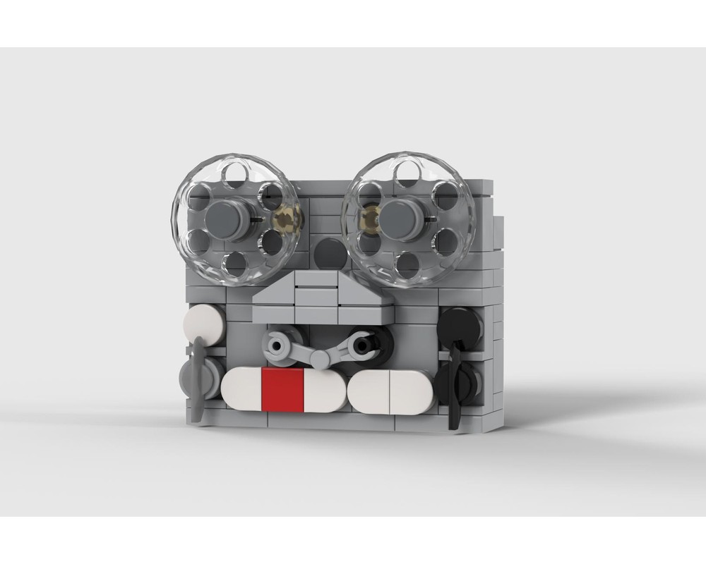 LEGO MOC Reel to Reel Tape Player by timeremembered | Rebrickable ...