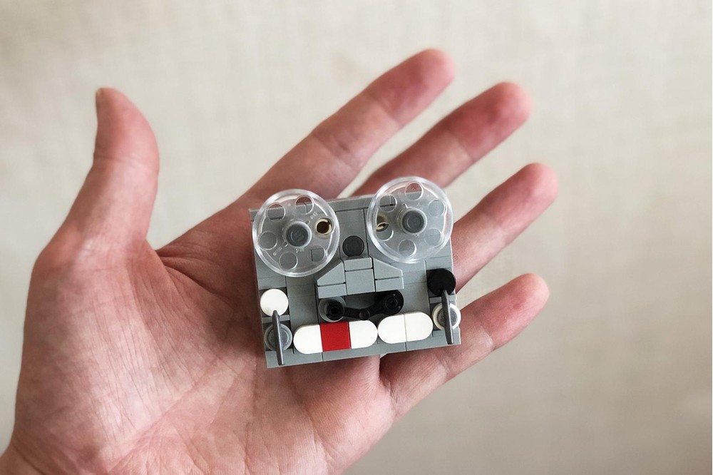 LEGO MOC Reel to Reel Tape Player by timeremembered | Rebrickable ...