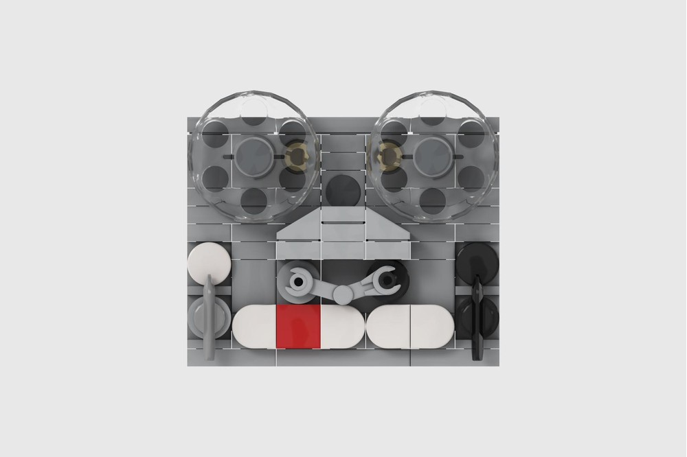 LEGO MOC Reel to Reel Tape Player by timeremembered | Rebrickable ...