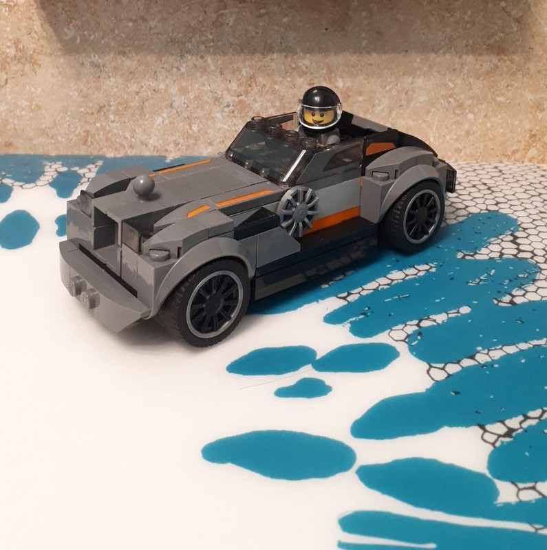 Lego Moc Roadster By Legobuilder98 Rebrickable Build With Lego