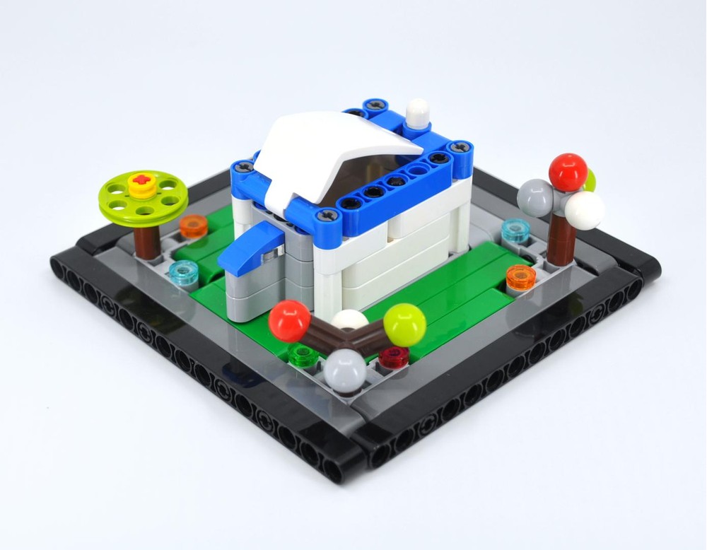 LEGO MOC Micro Technic Church by xilanium | Rebrickable - Build with LEGO