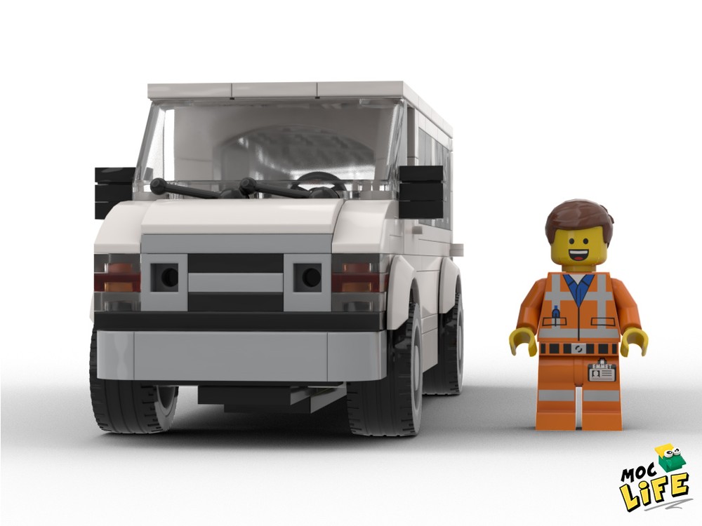 LEGO MOC-28840 Ford Econoline E-350 by MocLife | Rebrickable - Build ...