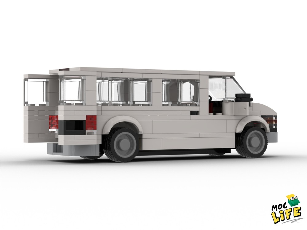 LEGO MOC Ford Econoline E-350 by MocLife | Rebrickable - Build with LEGO