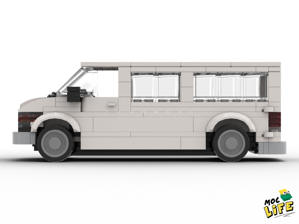 LEGO MOC-28840 Ford Econoline E-350 by MocLife | Rebrickable - Build ...