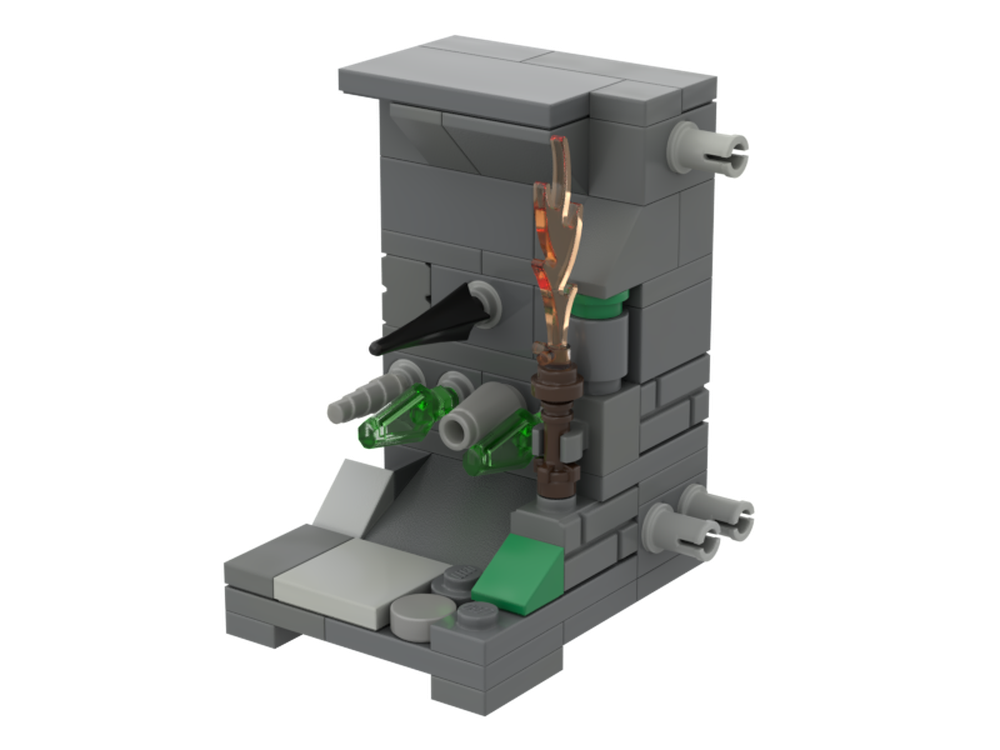 LEGO MOC Spear Wall by LegoOri | Rebrickable - Build with LEGO