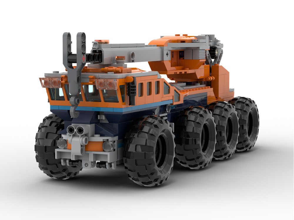 LEGO MOC 60195 Alt Build - Heavy Mobile Crane by KBD Design ...