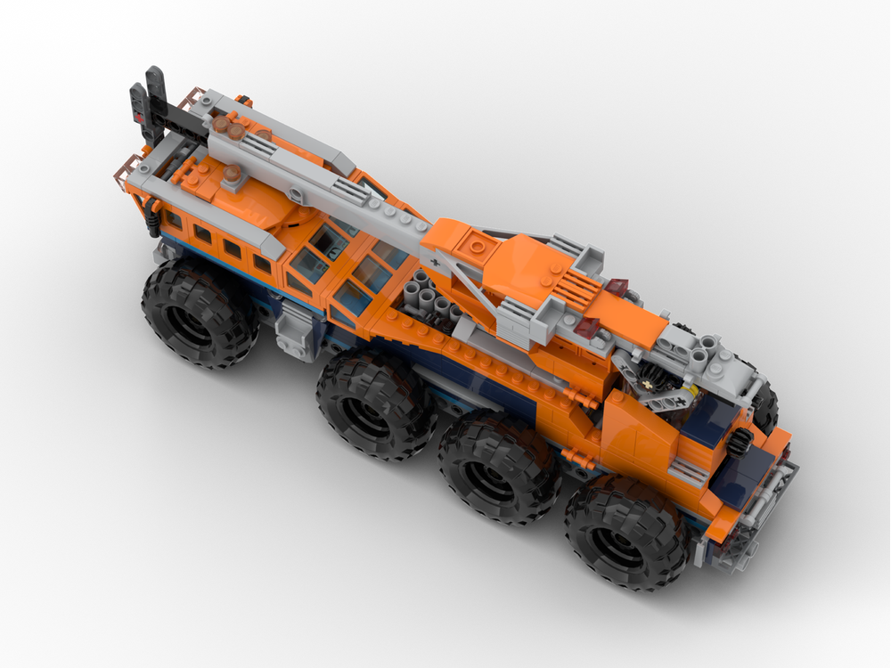 LEGO MOC 60195 Alt Build - Heavy Mobile Crane by KBD Design ...