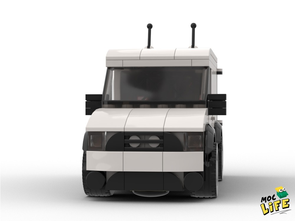 LEGO MOC Ford Transit Connect XL by MocLife | Rebrickable - Build with LEGO