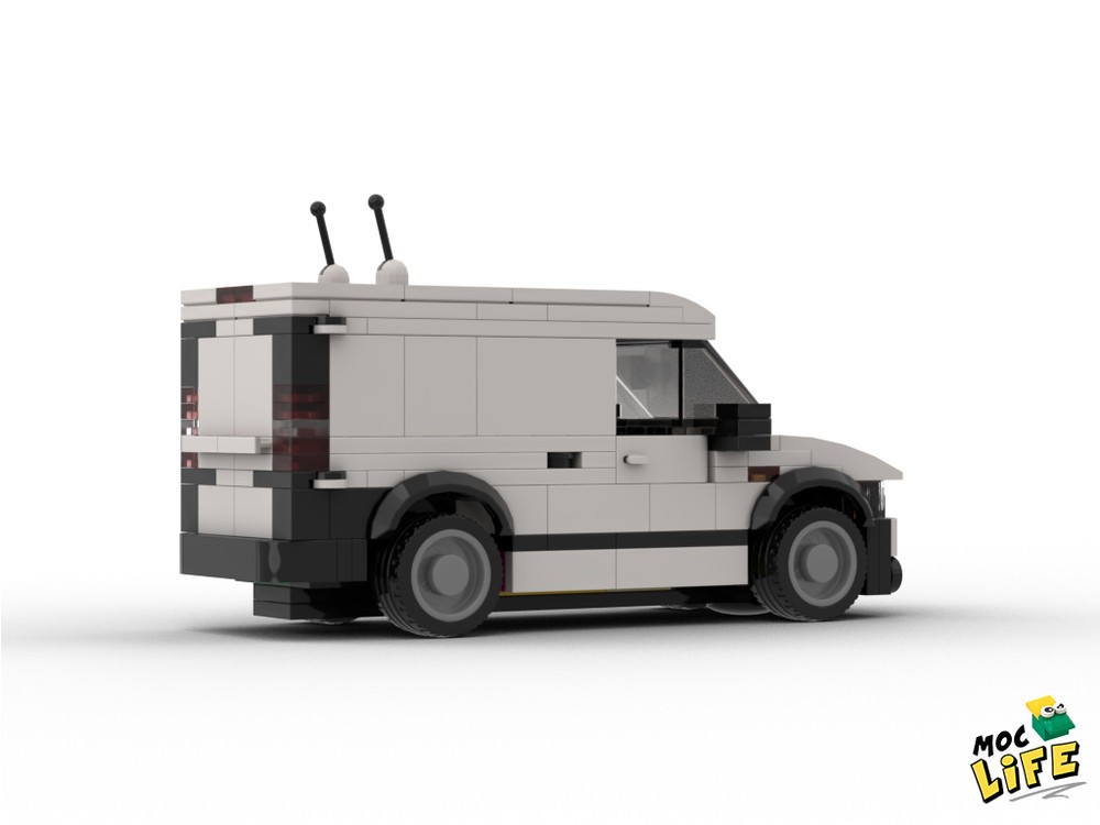 LEGO MOC Ford Transit Connect XL by MocLife | Rebrickable - Build with LEGO
