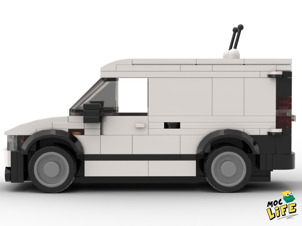 LEGO MOC Ford Transit Connect XL by MocLife | Rebrickable - Build with LEGO