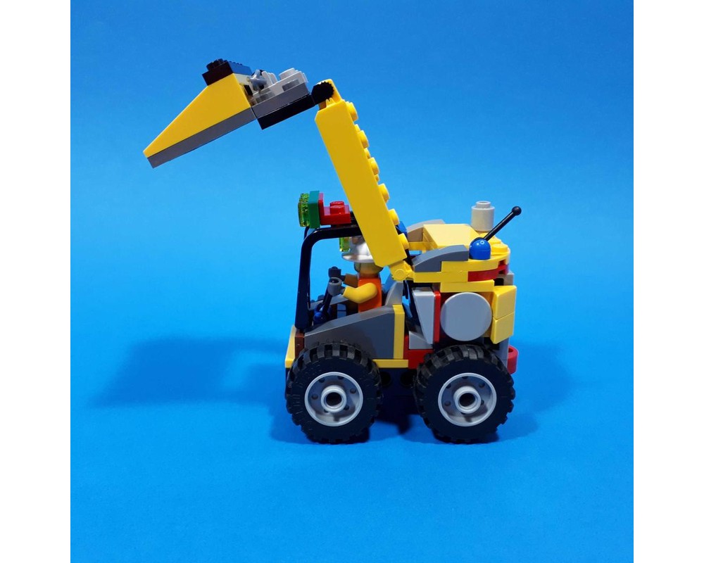 LEGO MOC 60185 Skid Steer Loader by M_longer | Rebrickable - Build with ...