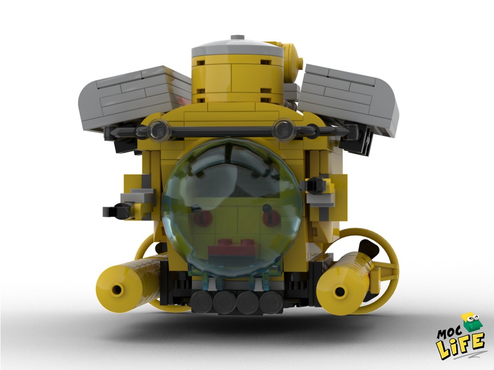 LEGO MOC Submarine by MocLife | Rebrickable - Build with LEGO