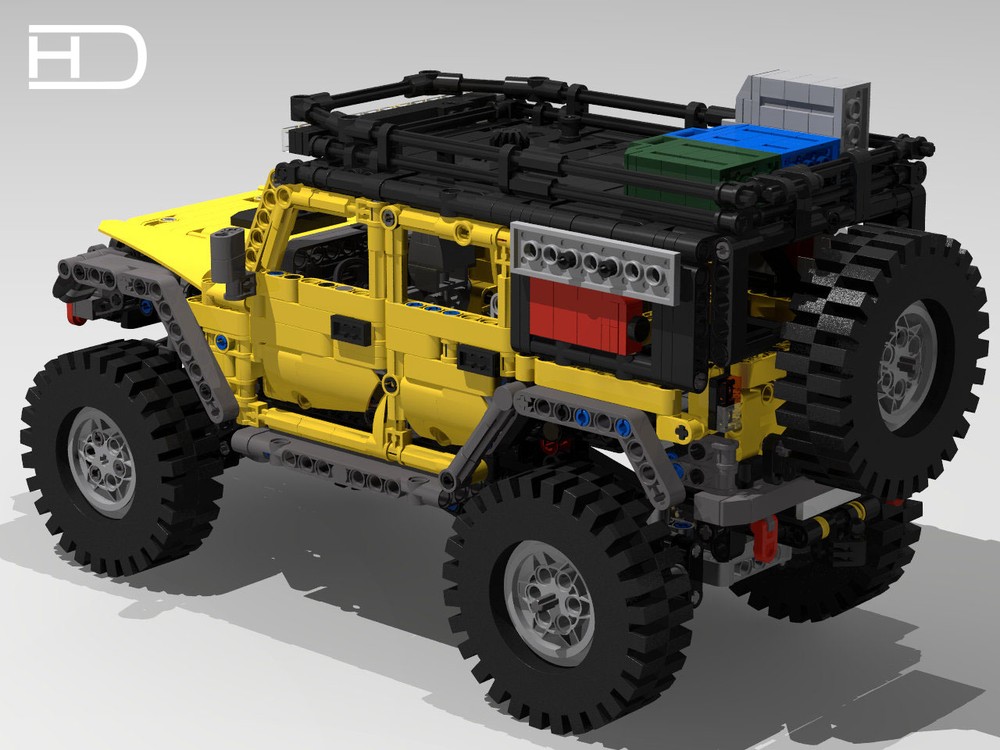 LEGO MOC [LXF] Jeep Wrangler [Manual version] by Horcikdesigns ...
