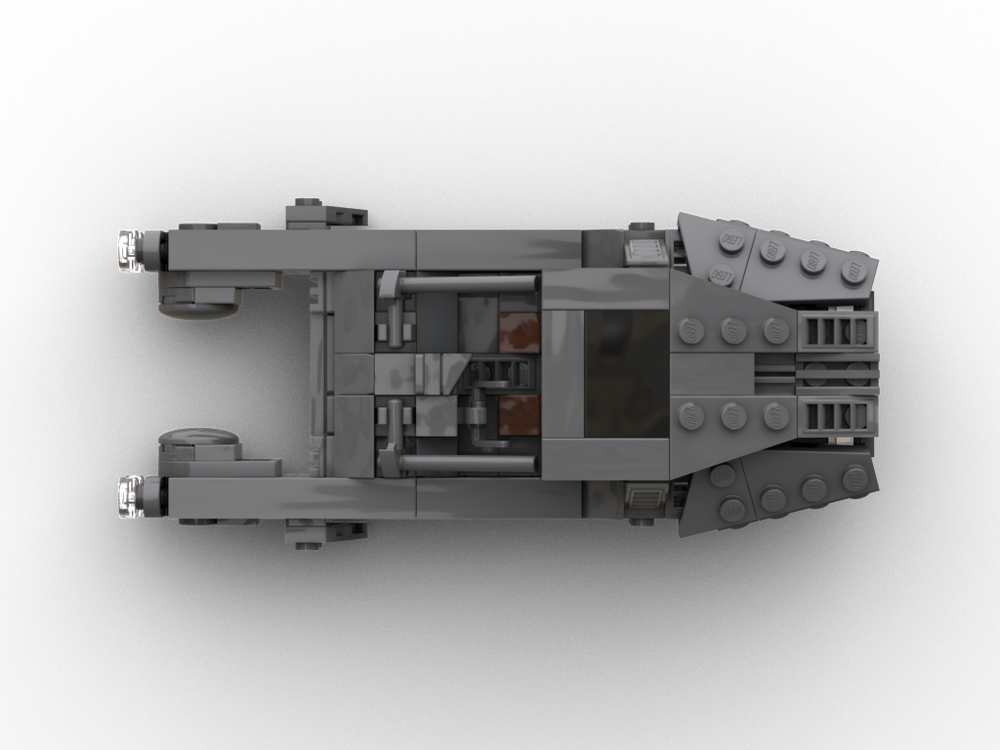 LEGO MOC Blade Runner 2049 K's Spinner by Dasadles | Rebrickable ...