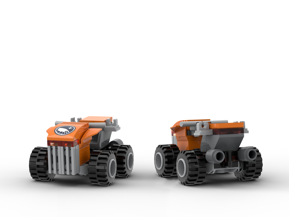Lego Moc Quad Atv By Kbd Design Rebrickable Build With Lego