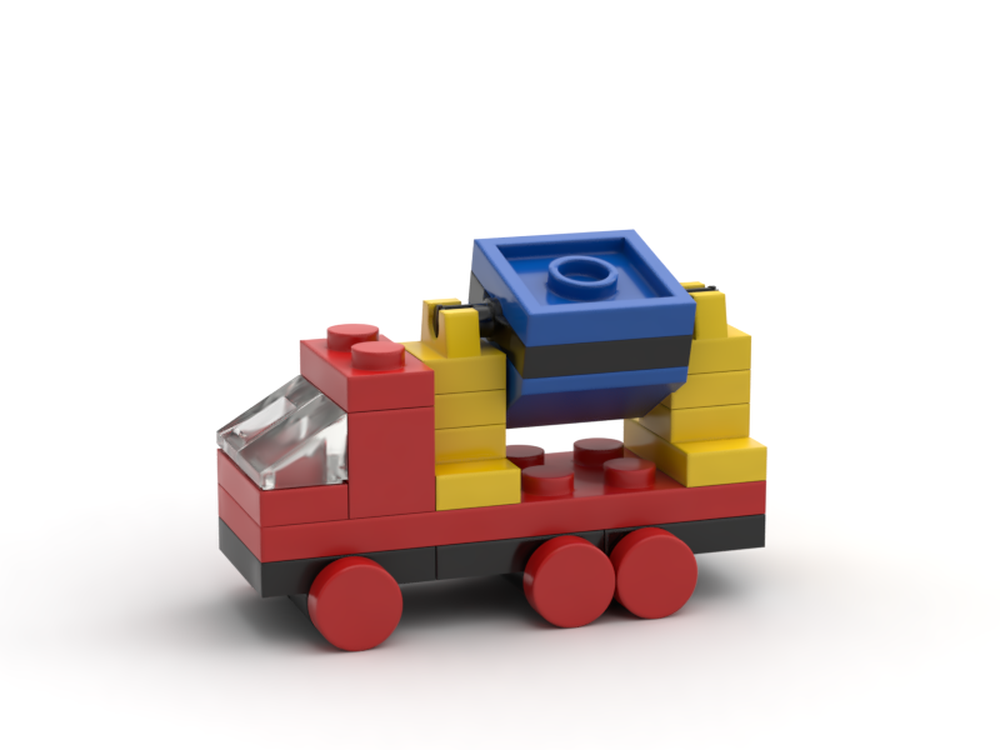 LEGO MOC 612 Tipper truck (microscale) by svetonio | Rebrickable ...