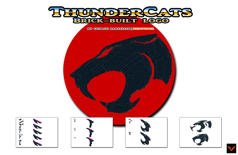 LEGO MOC ThunderCats Brick-Built Logo by ZetoVince | Rebrickable ...