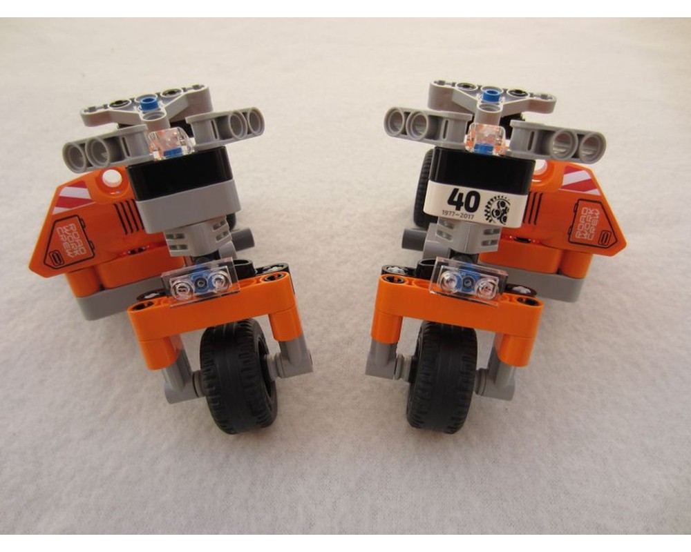 LEGO MOC-29073 42060 Motorcycles with sidecars (Technic 2018 ...