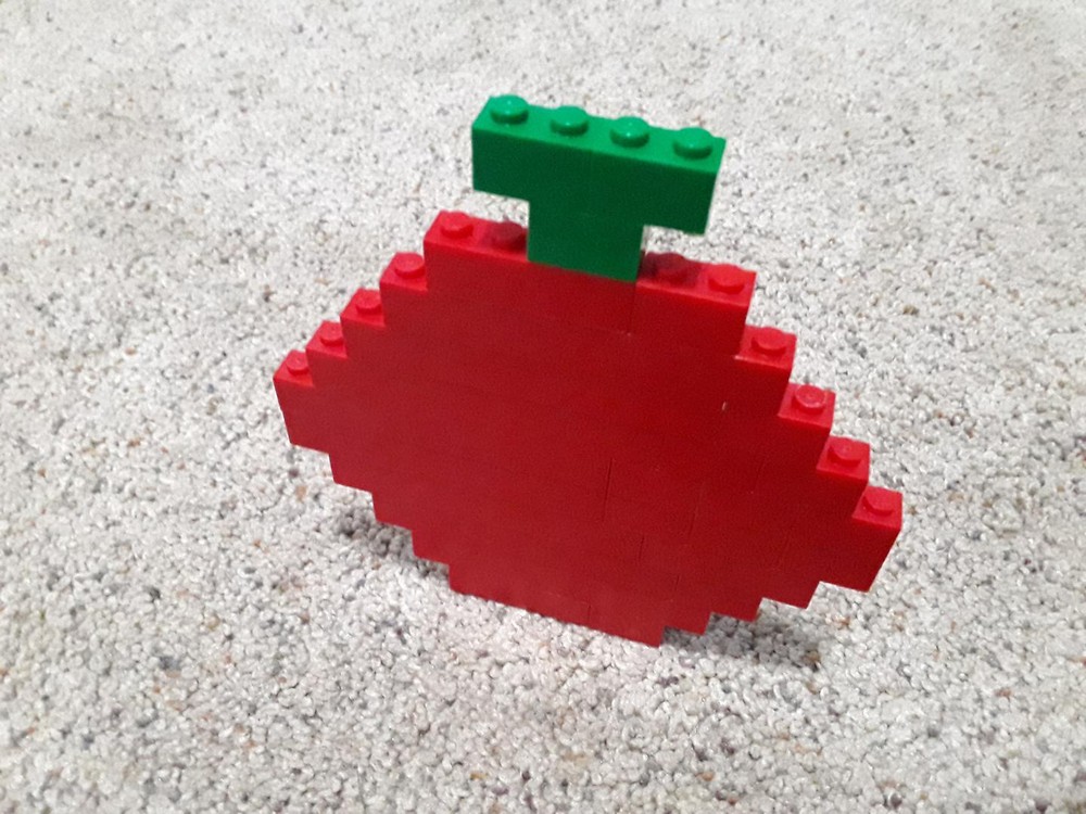 LEGO MOC Dimensional Apples by Noob Builds Lego | Rebrickable - Build ...
