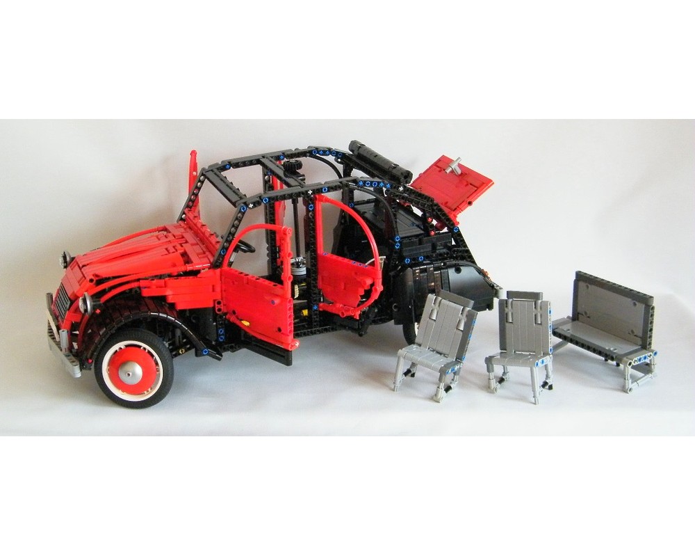 LEGO MOC Citroen 2CV Charleston by Nico71 | Rebrickable - Build with LEGO