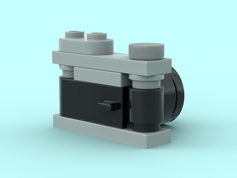 LEGO MOC Nano SLR Camera by LegoOri | Rebrickable - Build with LEGO