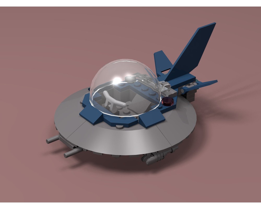 LEGO MOC Alien Fighter by PsiborgVIP | Rebrickable - Build with LEGO