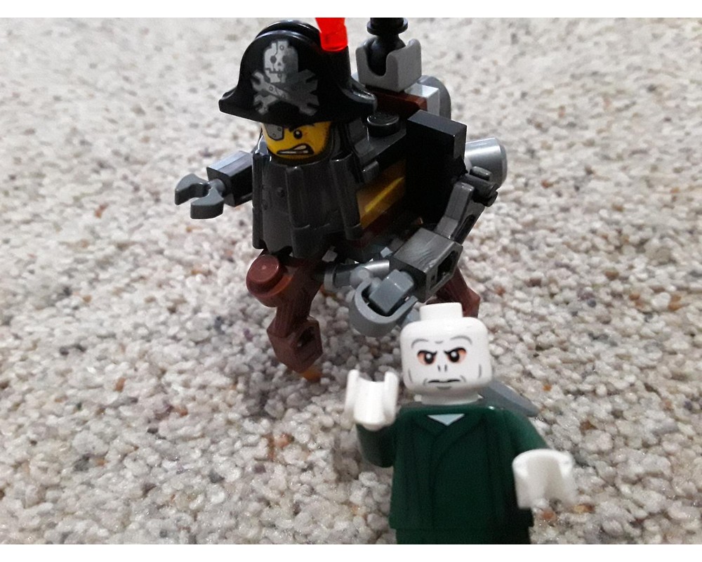 LEGO MOC MetalBeard's Walker by Noob Builds Lego | Rebrickable - Build ...