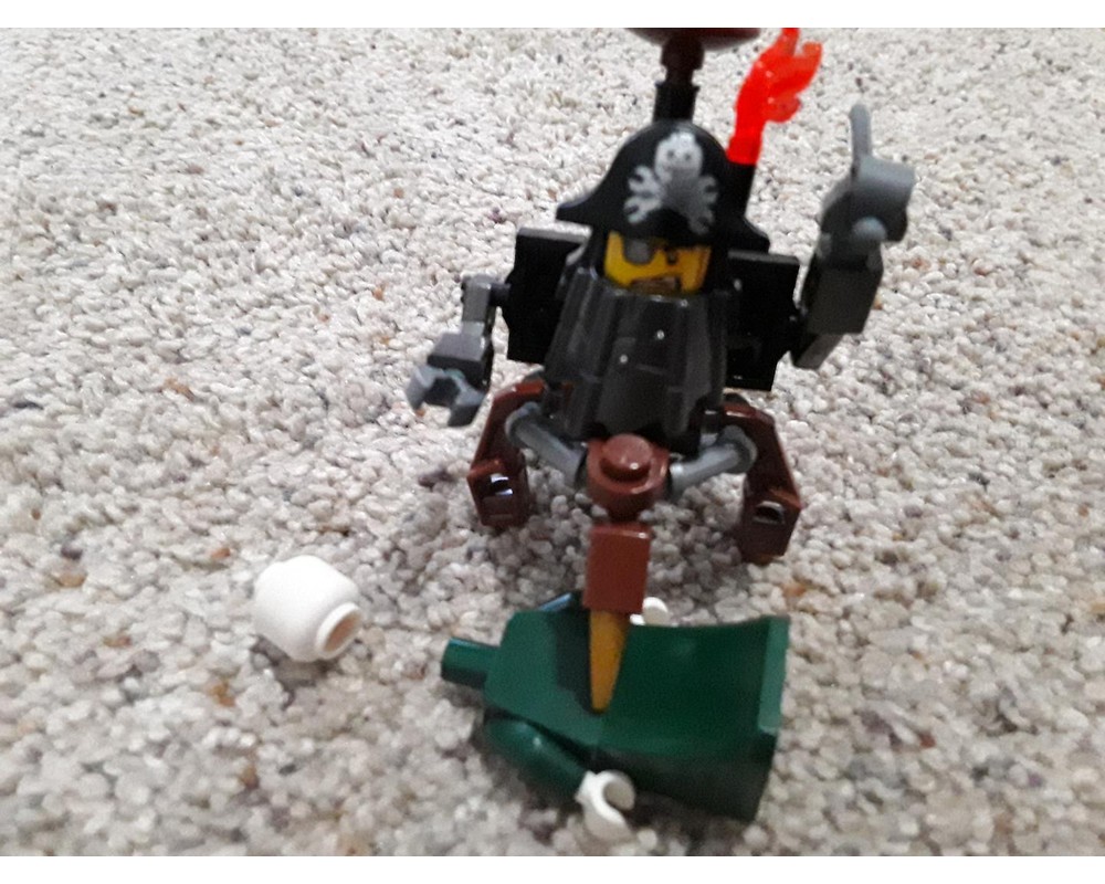LEGO MOC MetalBeard's Walker by Noob Builds Lego | Rebrickable - Build ...