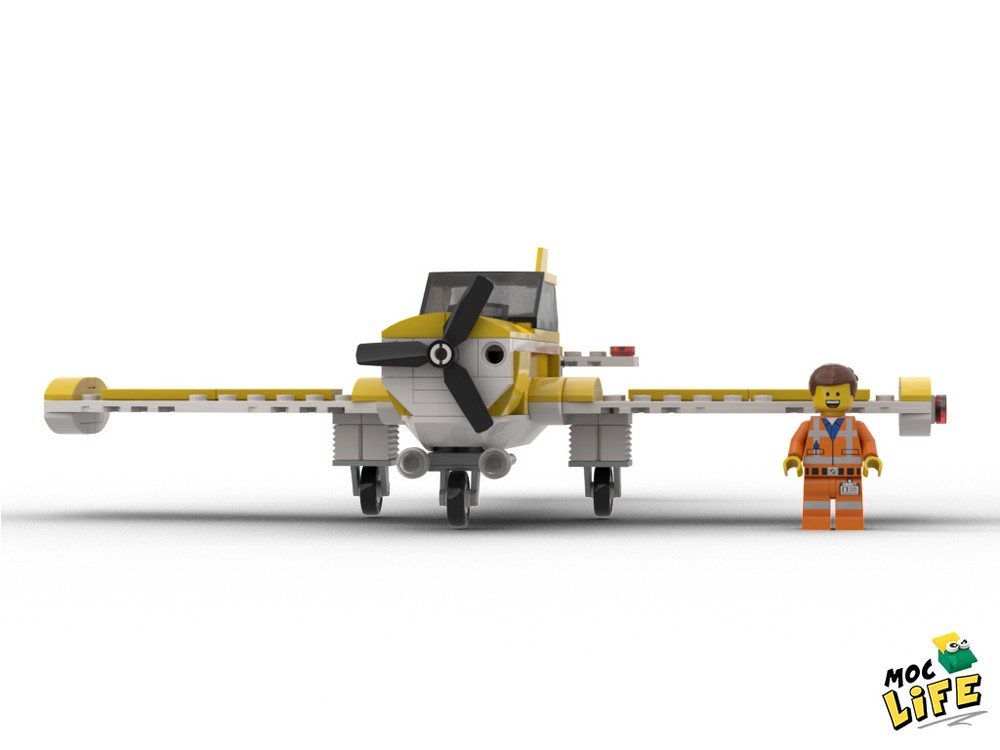 LEGO MOC Piper Cherokee by MocLife | Rebrickable - Build with LEGO