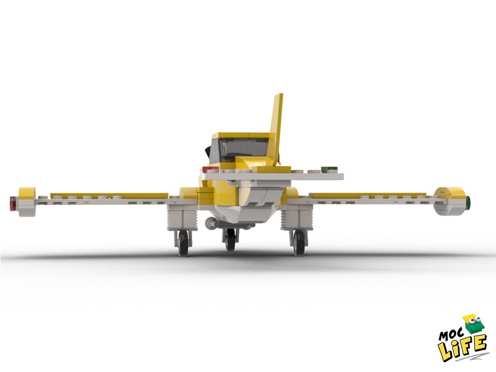 LEGO MOC Piper Cherokee by MocLife | Rebrickable - Build with LEGO