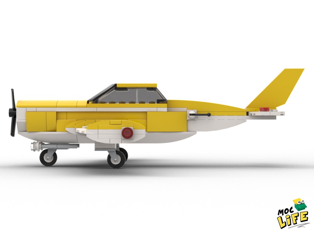 LEGO MOC Piper Cherokee by MocLife | Rebrickable - Build with LEGO