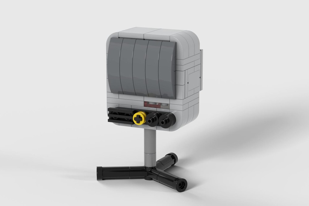 LEGO MOC Vintage TV by timeremembered | Rebrickable - Build with LEGO