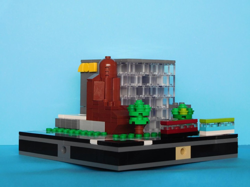 LEGO MOC Micropolis - Corpus Museum by Klaartje68 | Rebrickable - Build ...