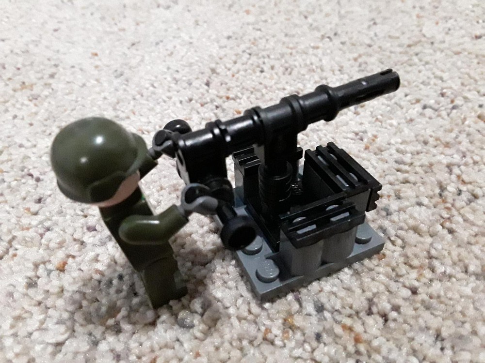 LEGO MOC Sentry Gun by Noob Builds Lego | Rebrickable - Build with LEGO