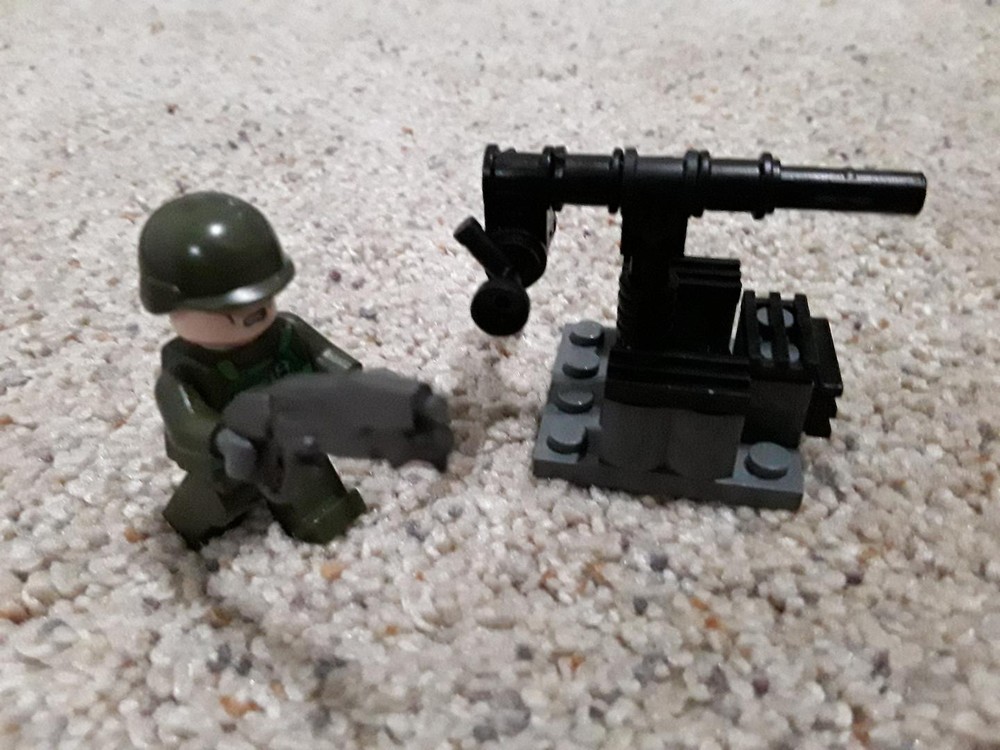 LEGO MOC Sentry Gun by Noob Builds Lego | Rebrickable - Build with LEGO