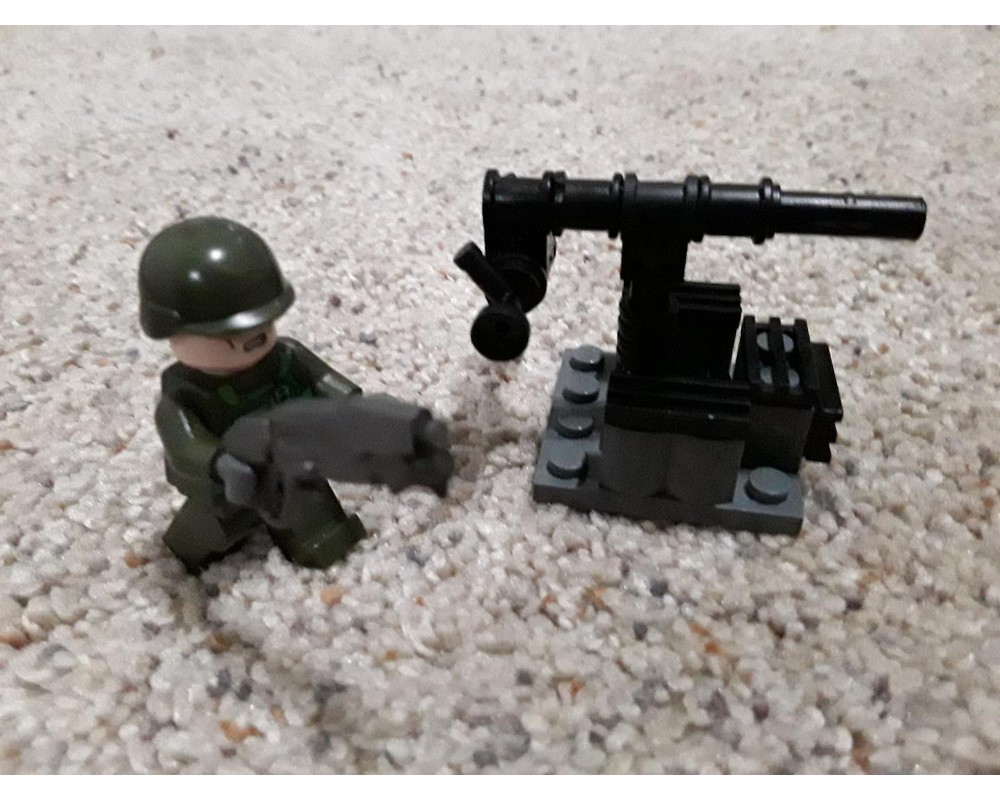 LEGO MOC Sentry Gun by Noob Builds Lego | Rebrickable - Build with LEGO